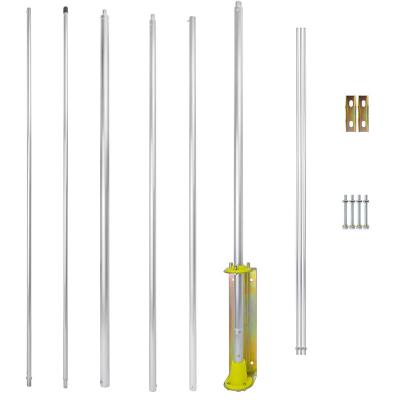 China Aluminum Alloy 27 MHz CB Base Station Antenna 100W 6200mm Vertical Polarization for sale