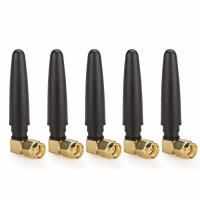 China 433 868 915 MHz 2dBi Rubber Duck Antenna 50 Ohm Low VSWR 55mm for Data Transmission for sale