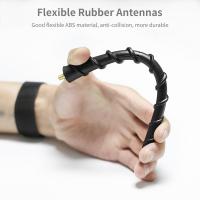 China Universal 13 Inch ABS Roof Mount Rubber Car Antenna FM AM 3-5dbi Gain LED Light for sale
