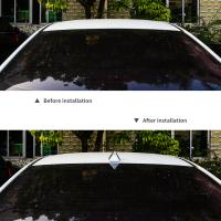 China Universal 88-108 MHz AM FM Car Shark Fin Antenna 5dBi Gain 50 Ohm Carbon Roof Radio for sale