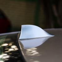 China Universal 88-108 MHz AM FM Car Shark Fin Antenna 5dBi Gain 50 Ohm Carbon Roof Radio for sale