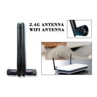 China Indoor 600-6000MHz Dual Band Wireless USB 50 Ohm Duck WiFi Antenna 5dBi SMA for sale