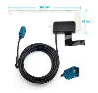 China Yetnorson DAB Aerial FM Car Radio Antenna 18dBi Gain 3m Cable Custom Connector for sale
