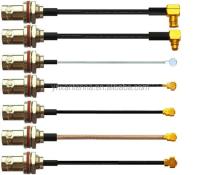 China 0.6dB Insertion Loss RF Coaxial Cable Connector RG174 RG316 RG178 RP-SMA Male to Female for sale
