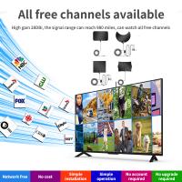 China Yetnorson 28dBi High Gain Indoor Digital TV Antenna VHF UHF 250x220mm IEC/F for sale
