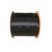 China RG11 Coaxial Cable 100m Bare Copper for CCTV System Steel Wire Messenger RF Connector for sale