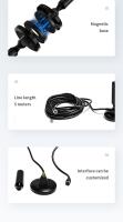 China Yetnorson Digital Indoor TV Antenna 28dBi Gain VHF UHF 470-860MHz 3M Cable for sale