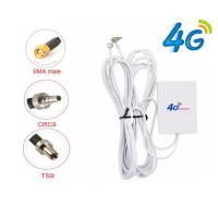 China Dual Band 1600-2700 mhz Long Range Signal Amplifier with External Patch Panel Antenna for sale