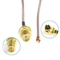 China 35cm Length SMA To CRC9 Cable 50 OHM Antenna Cable Suitable for RF Applications for sale
