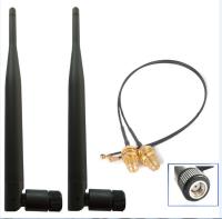 China White 174mm Pure Copper GSM Antenna 3dBi Gain 600-2700MHz SMA Male for 4G LTE for sale