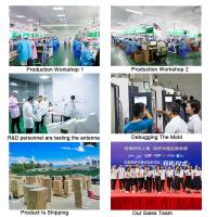 China White 174mm Pure Copper GSM Antenna 3dBi Gain 600-2700MHz SMA Male for 4G LTE for sale