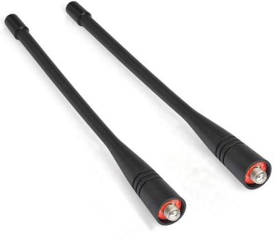 China 400-470MHz 5dBi Vertical Polarization Rubber Antenna for Walkie-Talkie 50W for sale