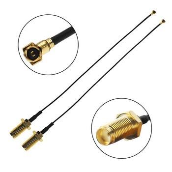 China 35cm SMA to IPEX Coaxial Antenna Cable 50 Ohm 0-6GHz for Car GPS WiFi for sale