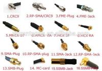 China 35cm SMA to IPEX Coaxial Antenna Cable 50 Ohm 0-6GHz for Car GPS WiFi for sale