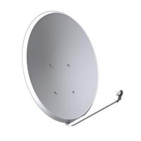 China 700x700mm Outdoor Digital Satellite UHF VHF Amplifier 28dBi Gain F IEC Connector for sale