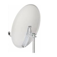 China 700x700mm Outdoor Digital Satellite UHF VHF Amplifier 28dBi Gain F IEC Connector for sale