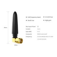 China 2-3dBi 433MHz 868MHz 915MHz GSM Antenna RP-SMA Connector 25mm Mini Rubber Duck for sale