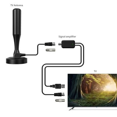 China Wireless 5M Cable HDTV Antenna with Long Range Amplifier and Vertical Polarization for sale