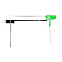 China Japan Glass Mount Car Film Antenna 470-862MHz VSWR 1.5 Digital TV Reception for sale