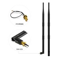 China Yetnorson Dual Band 5dBi WiFi Antenna RP-SMA 2.4GHz 5GHz 600-6000MHz 50W for sale