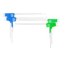 China Japan Glass Mount Car Film Antenna 470-862MHz VSWR 1.5 Digital TV Reception for sale