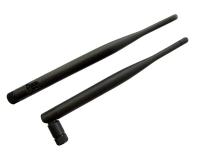 China Vertical Polarization Dual Band 5dBi Gain RP-SMA Wifi Antenna for External 2.4G 5G for sale