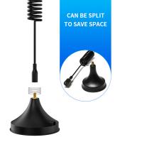 China 5G Antenna RG174 100cm Cable 7dBi Gain 3300-5000MHz Custom Connector for sale
