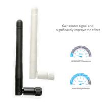 China 5dBi Outdoor WiFi Antenna 2.4GHz 5GHz Dual Band 50W Max Input Power N Male for sale