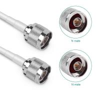 China 50 Ohm RF Coaxial Cable RG58 LMR200 LMR400 0-6GHz High Frequency Transmission for sale