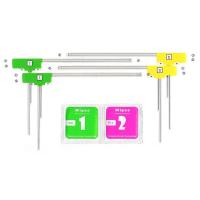 China 5dBi High Sensitivity L-Type Film Antenna for Cars 1575.42MHz 3m Cable for sale