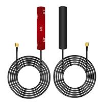 China Dual Band Mobile Wireless DAB Universal Radio AM FM Car Patch Antenna 5dBi Gain 3m Cable for sale