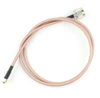China RG316 N-Type Male to IPEX WLAN Antenna Extension Coaxial Cable 15cm 50 Ohm for sale