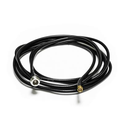 China Customized RG58 Coaxial Cable Assembly 50 Ohm 1m 2 Conductor for RF Signals for sale