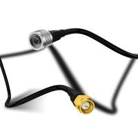 China Customized RG58 Coaxial Cable Assembly 50 Ohm 1m 2 Conductor for RF Signals for sale