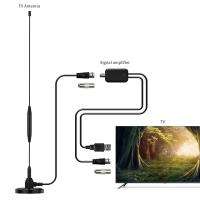 China 50W Input Power VHF/UHF 40-890MHz Outdoor Digital TV Antenna Signal Booster 25dBi Gain for sale