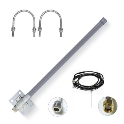China Fiberglass Lora Antenna 915 MHz 3dBi to 15dBi High Gain 30-150cm for Helium for sale