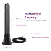 China Walkie Talkie AM FM Rubber Antenna Amplifier Splitter 50W 3dBi Gain 50 Ohm for sale