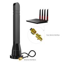 China Walkie Talkie AM FM Rubber Antenna Amplifier Splitter 50W 3dBi Gain 50 Ohm for sale