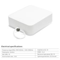 China Directional 50ohm 4G 5G 6G Router WiFi Antenna 700-2700MHz 24dBi High Gain Base Station Antenna for sale