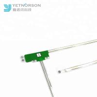 China 5dBi Gain VHF UHF Digital Car TV Antenna Film Membrane Antenna RG174 Cable 3M for sale