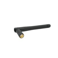 China 2400-2500 MHz WiFi Rubber Antenna 3dBi Dual Band Foldable Design for Router for sale