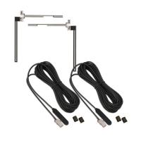 China UHF VHF TV Antenna Booster 5dbi Gain 470-826MHz Car Mount Glass Adsorption for sale