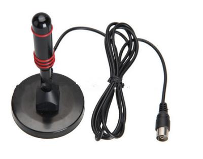 China ABS High Gain Digital TV Antenna 28dBi Indoor HDTV 4K Signal Booster VHF UHF 3m Cable for sale