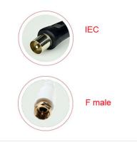 China ABS High Gain Digital TV Antenna 28dBi Indoor HDTV 4K Signal Booster VHF UHF 3m Cable for sale