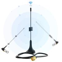 China RG316 10dBi Magnetic Base 4G 3G 2G GSM GPRS Communication Antenna 600-2700MHz for sale