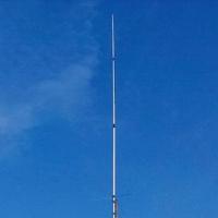 China 5.2M 93-Stage Telescopic Pole VHF UHF Fiberglass Antenna 8dBi Gain for Mobile Base Station for sale