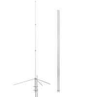 China 5.2M 93-Stage Telescopic Pole VHF UHF Fiberglass Antenna 8dBi Gain for Mobile Base Station for sale
