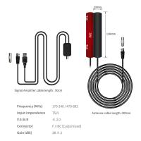 China Wireless TV Patch Antenna for Android TV Box and Performance F/IEC/SMA Connector Type for sale