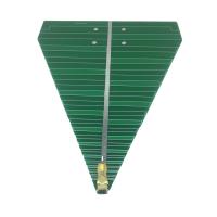 China 800M-6G Broadband LPDA Yagi Antenna 6-9dBi Gain Triangle Board Mount for sale