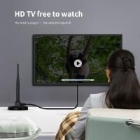 China 360 Degree Long Range VHF UHF Digital TV Antenna 28dBi Gain RG174 Cable 75 Ohm for sale
